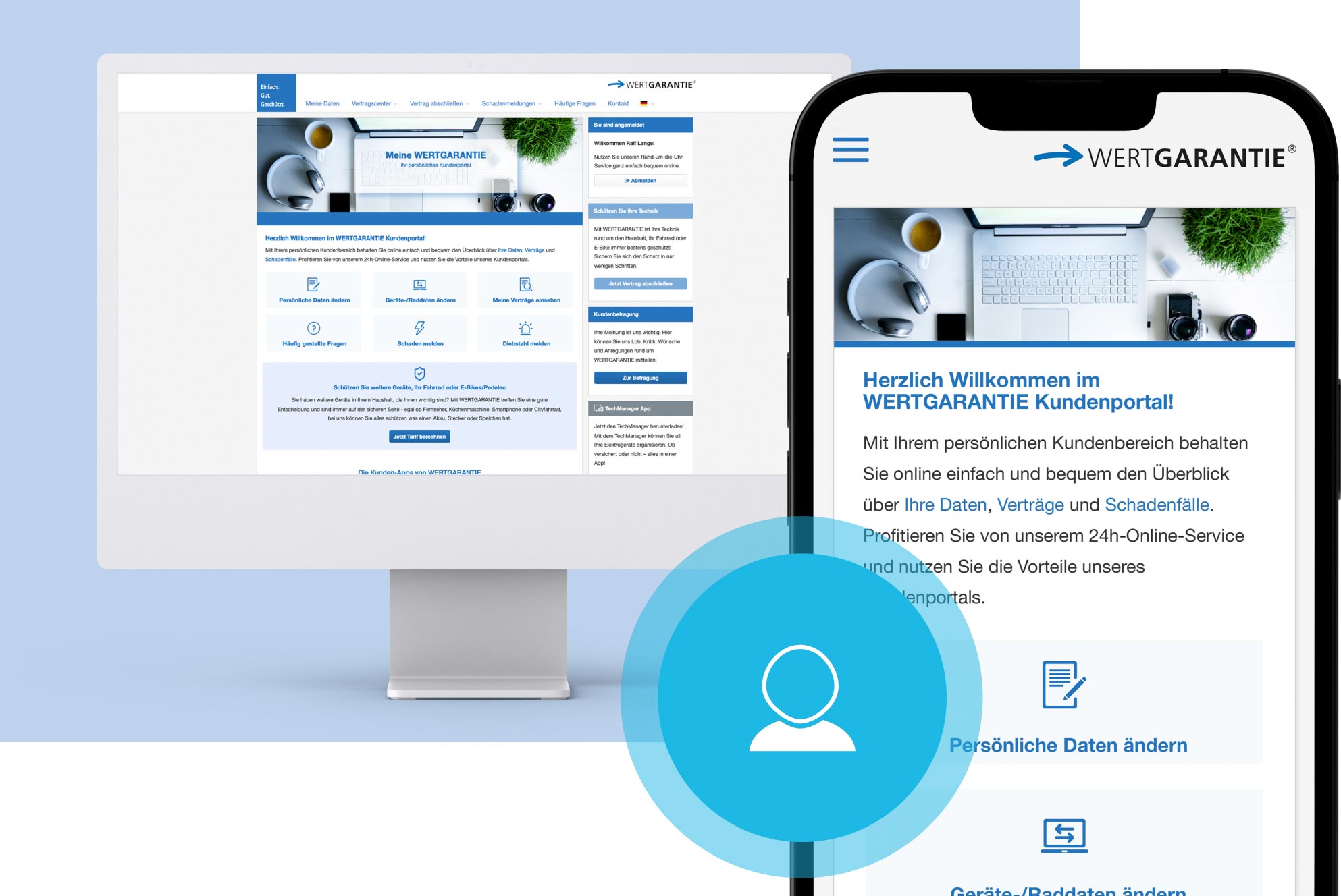 Schaden melden Elektronik | Wertgarantie Content